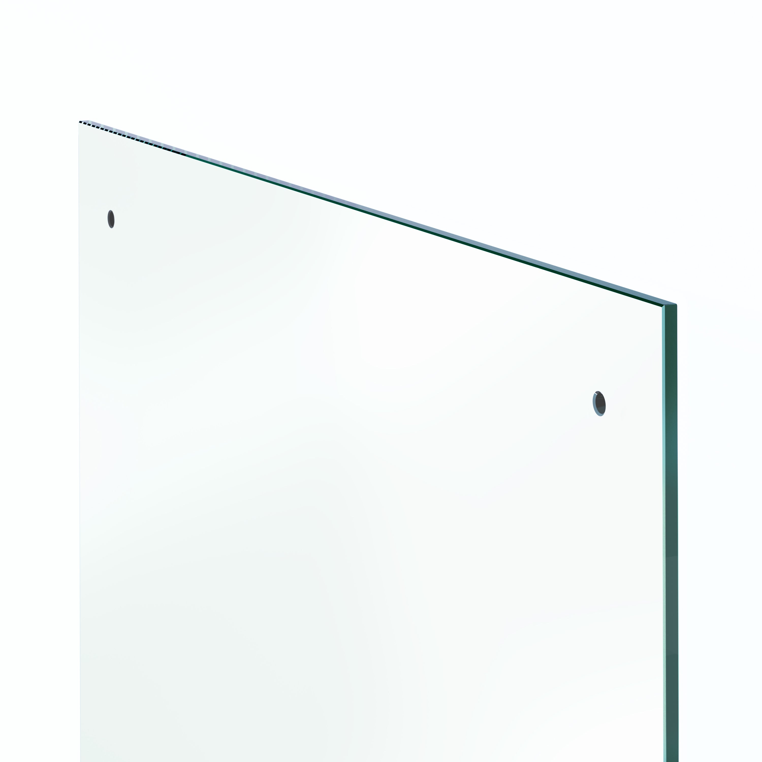 Clear Shower Slider Panels for Square Hardware – Future Glass LLC