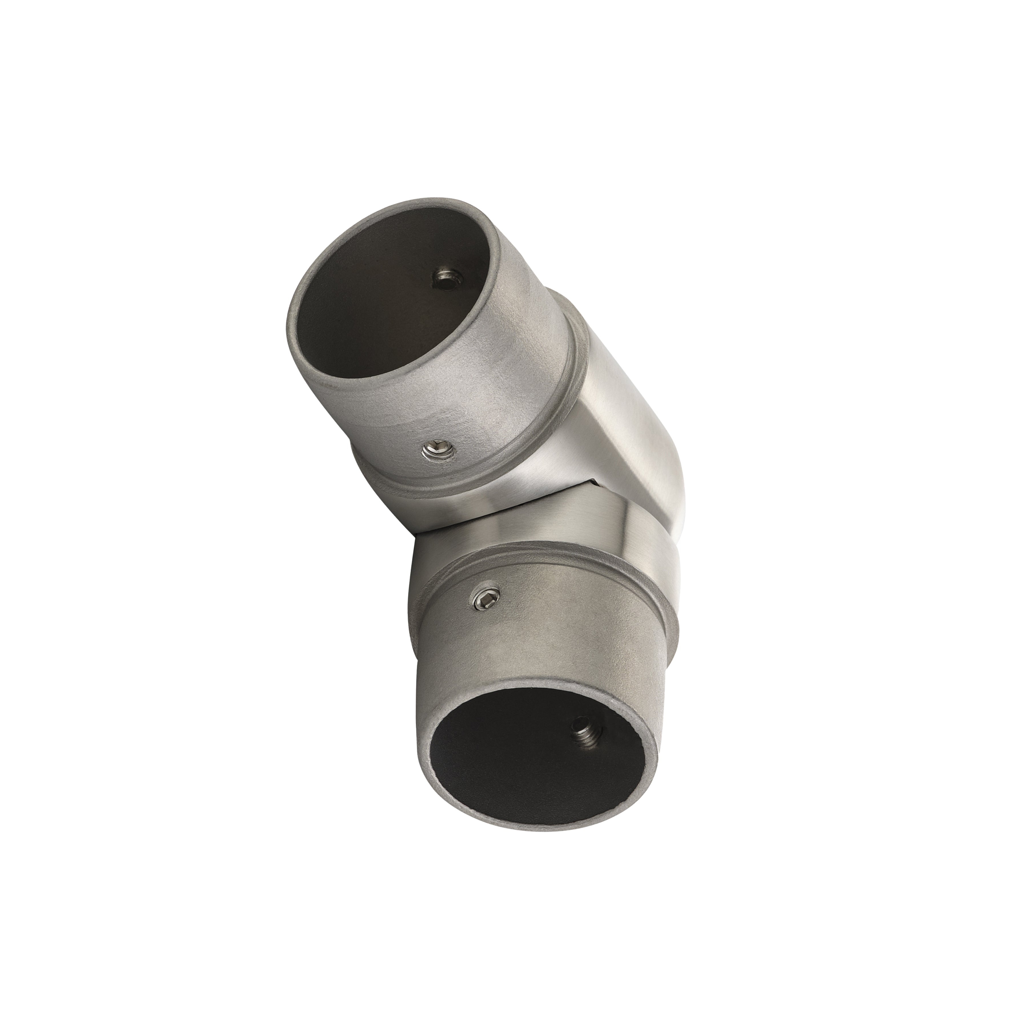 Stainless Steel Post Round Adjustable Vertical Joiner – Future Glass LLC